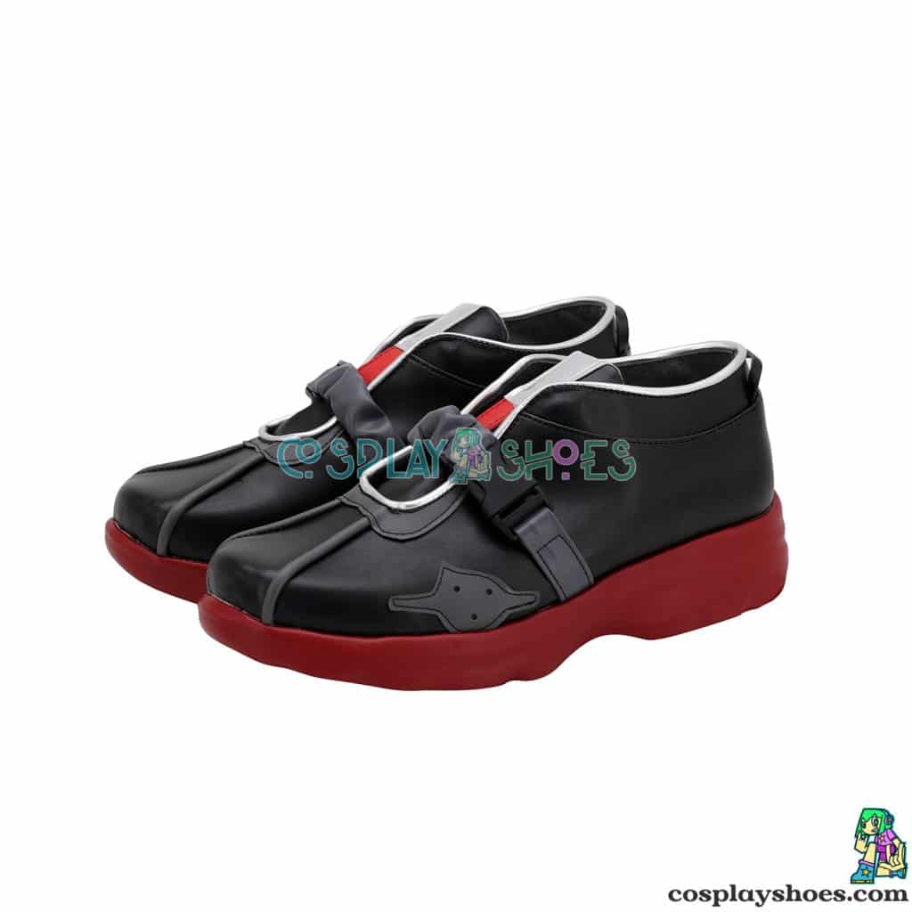 Arknights W Cosplay Shoes Inspired By Sarkaz Mercenary | Black And Red ...